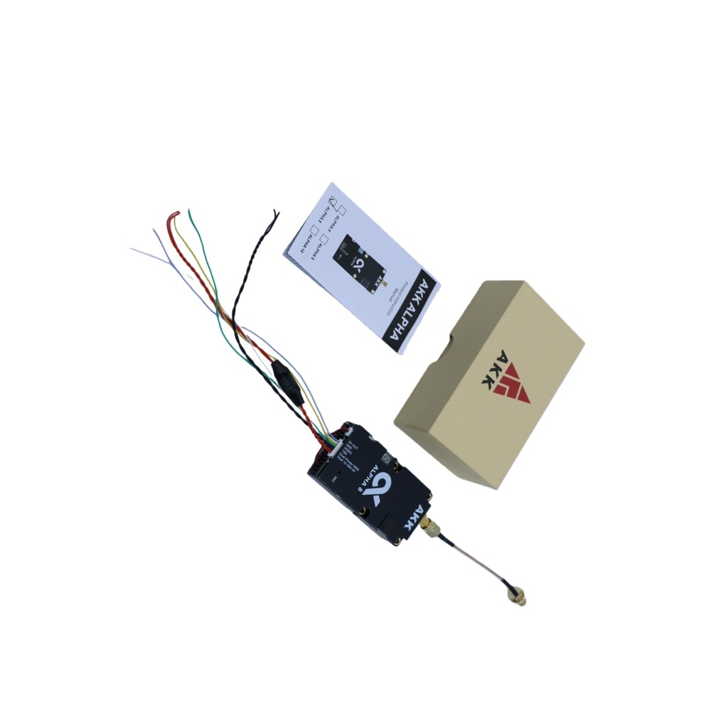 80 Channels FPV VTX Video Transmitter AKK 5.8GHz High Power 12-28V
